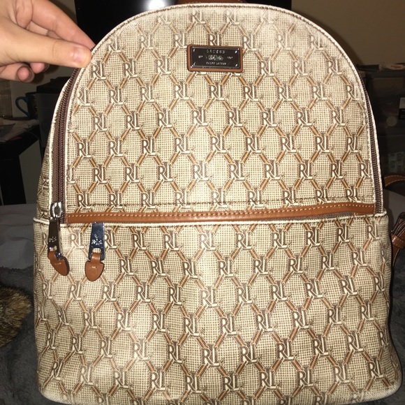 RLX Ralph Lauren | Bags | Rll Ralph Lauren Leather Backpackbag | Poshmark